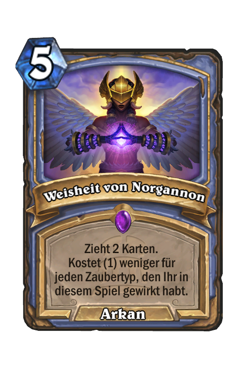 Weisheit von Norgannon - Best Hearthstone Decks - HSReplay.net
