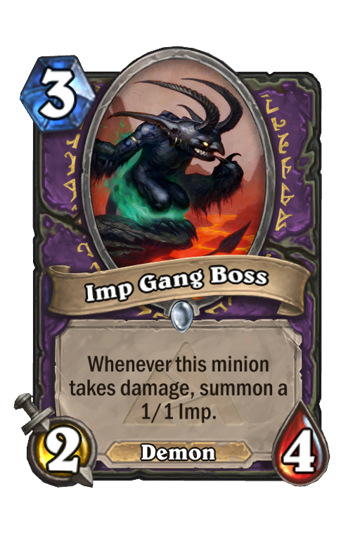 Imp Gang Boss (Blackrock Mountain) - Best Hearthstone Decks - HSReplay.net
