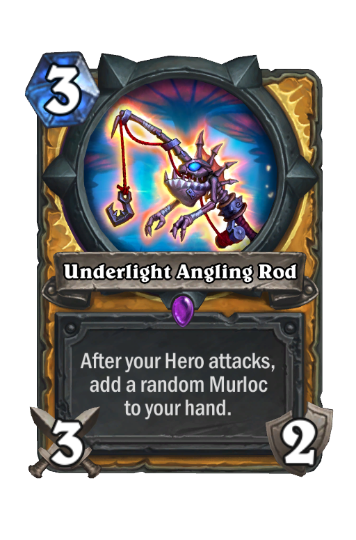 Underlight Angling Rod (Core) - Best Hearthstone Decks - HSReplay.net