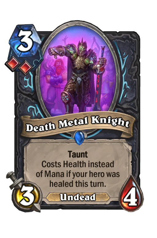 Death Metal Knight (Core) - Best Hearthstone Decks - HSReplay.net