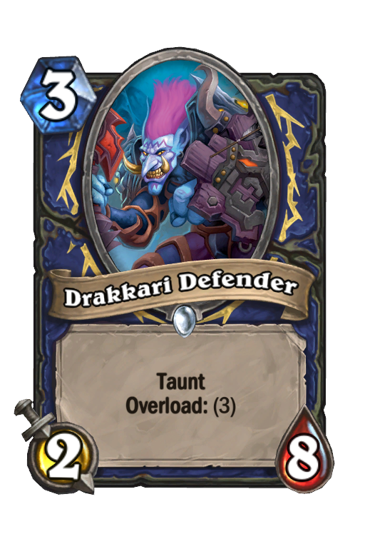 Drakkari Defender - Best Hearthstone Decks - HSReplay.net