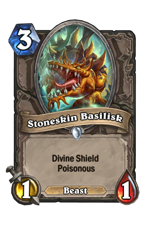 Stoneskin Basilisk - Best Hearthstone Decks - HSReplay.net