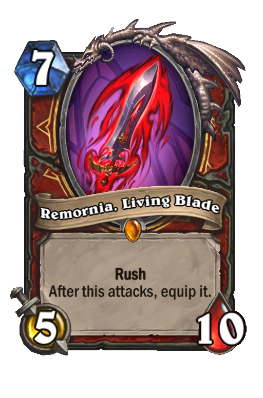 Remornia, Living Blade - Best Hearthstone Decks - HSReplay.net