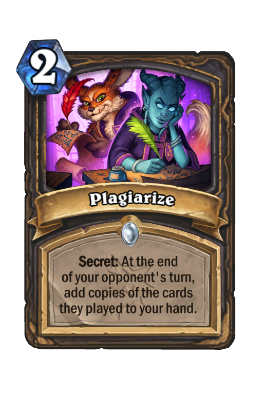 Plagiarize - Best Hearthstone Decks - HSReplay.net