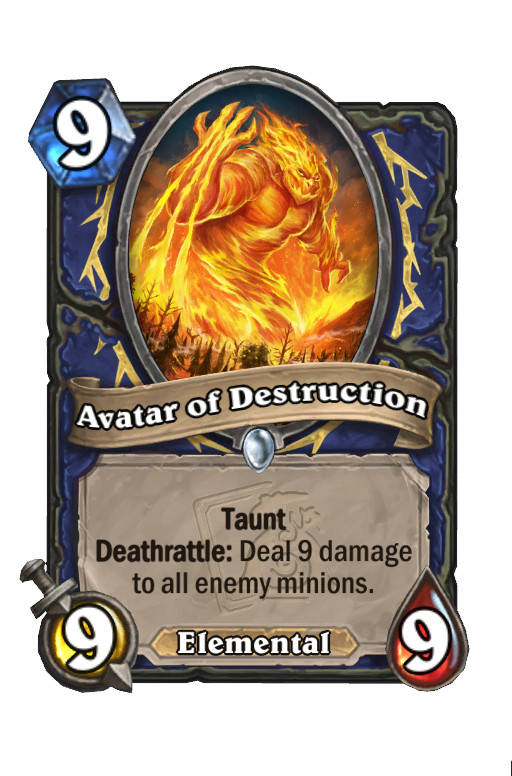 Avatar of Destruction - Best Hearthstone Decks - HSReplay.net