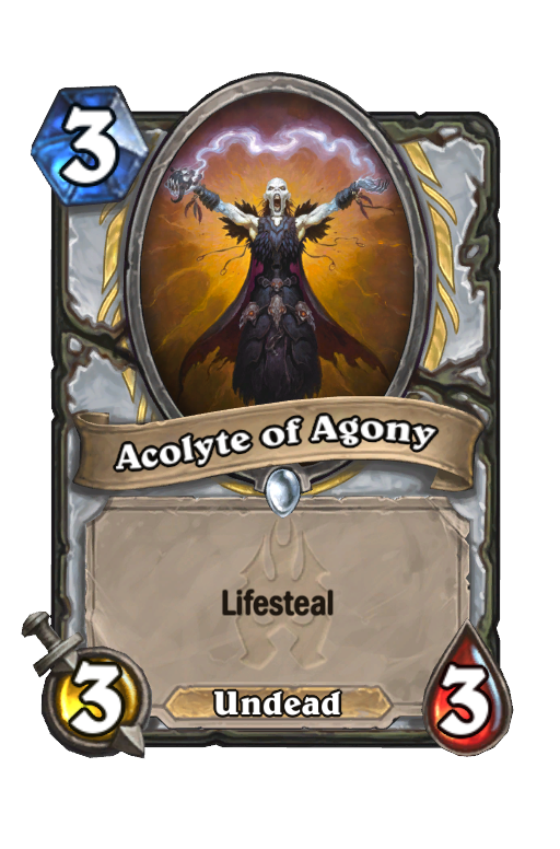 Acolyte of Agony (Knights of the Frozen Throne) - Best Hearthstone ...