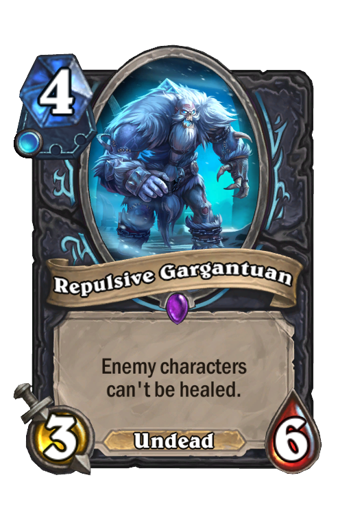 Repulsive Gargantuan (Legacy) - Best Hearthstone Decks - HSReplay.net