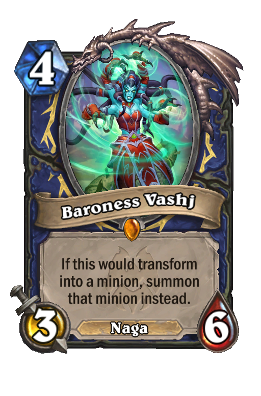 Baroness Vashj - Best Hearthstone Decks - HSReplay.net
