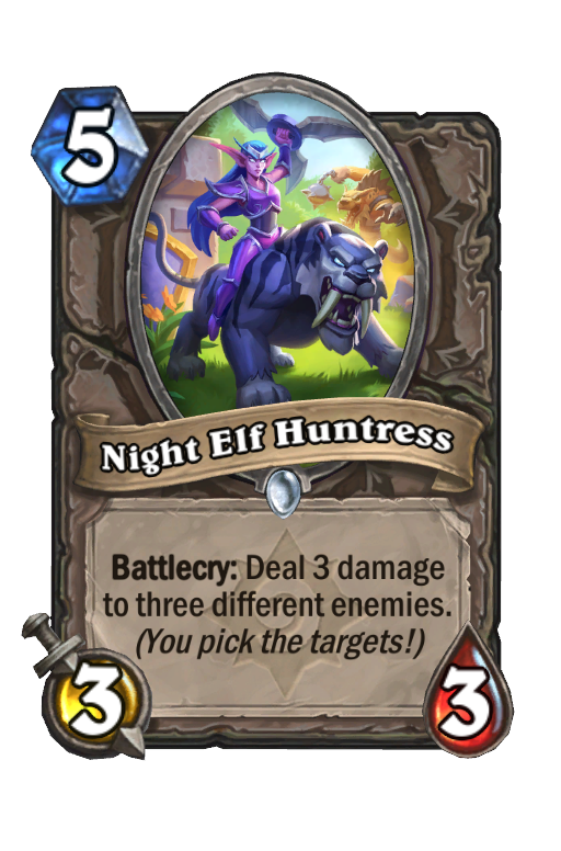 Night Elf Huntress (Legacy) - Best Hearthstone Decks - HSReplay.net