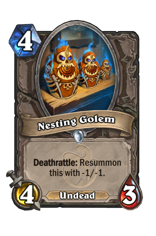 Nesting Golem - Best Hearthstone Decks - HSReplay.net