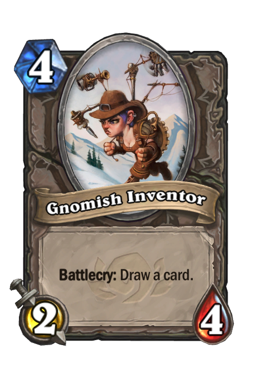 Gnomish Inventor (Classic) - Best Hearthstone Decks - HSReplay.net