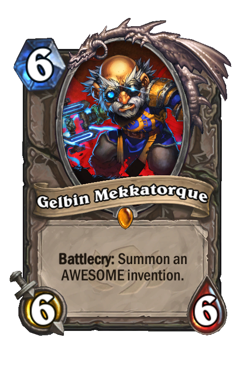 Gelbin Mekkatorque (Classic) - Best Hearthstone Decks - HSReplay.net