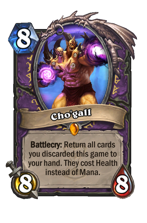 Cho'gall - Best Hearthstone Decks - HSReplay.net