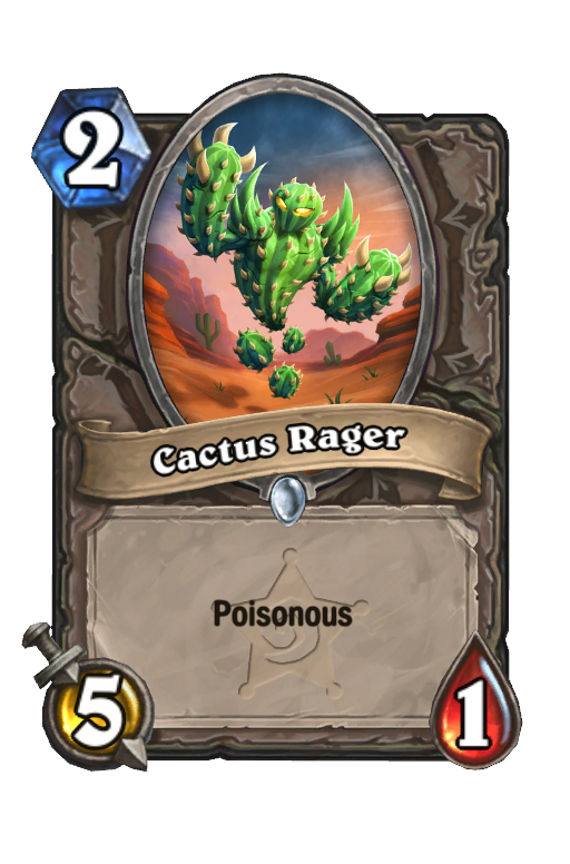 Cactus Rager (Showdown in the Badlands) - Best Hearthstone Decks ...