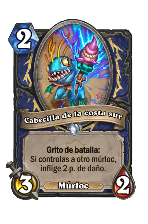 Cabecilla de la costa sur (Forjados en los Baldíos) - Hearthstone Card ...