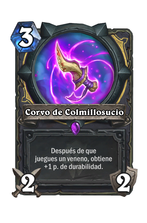 Corvo de Colmillosucio (Forjados en los Baldíos) - Hearthstone Card ...