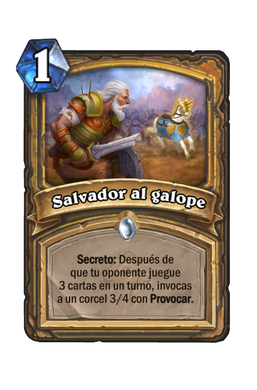 Salvador al galope (Forjados en los Baldíos) - Hearthstone Card ...