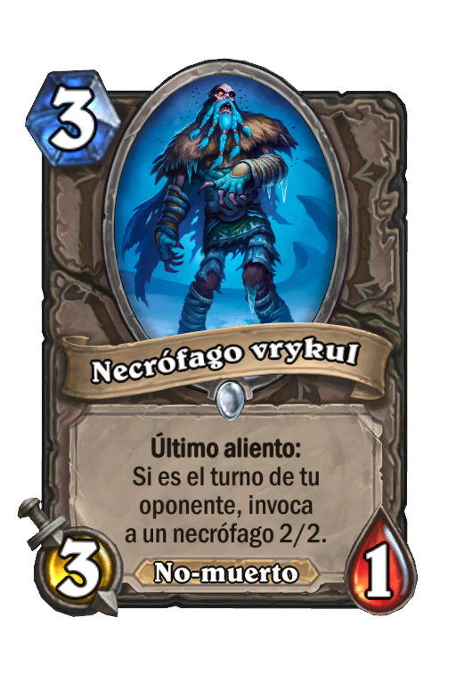 Necrófago vrykul - Best Hearthstone Decks - HSReplay.net