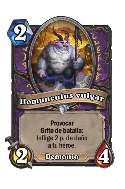Homunculus vulgar (Esencial) - Best Hearthstone Decks - HSReplay.net