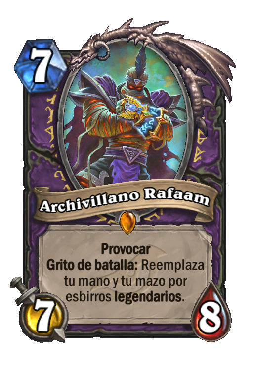 Archivillano Rafaam (El Auge de las Sombras) - Best Hearthstone Decks ...