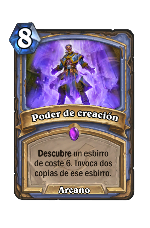 Poder de creación (El Auge de las Sombras) - Best Hearthstone Decks ...