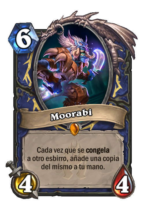 Moorabi (Caballeros del Trono Helado) - Hearthstone Card - HSReplay.net