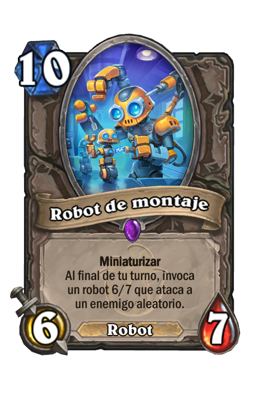 Robot de montaje - Best Hearthstone Decks - HSReplay.net