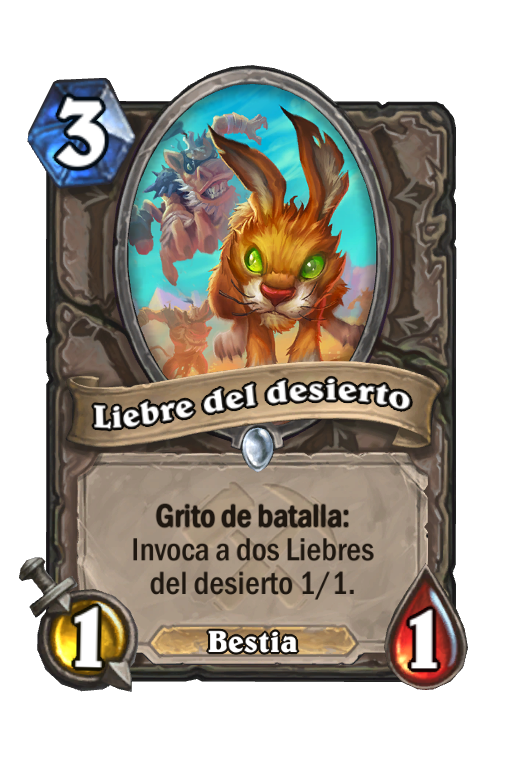 Liebre del desierto (Salvadores de Uldum) - Best Hearthstone Decks ...