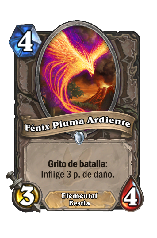Fénix Pluma Ardiente (Viaje a Un'Goro) - Best Hearthstone Decks ...