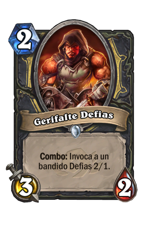 Gerifalte Defias (Clásico) - Best Hearthstone Decks - HSReplay.net