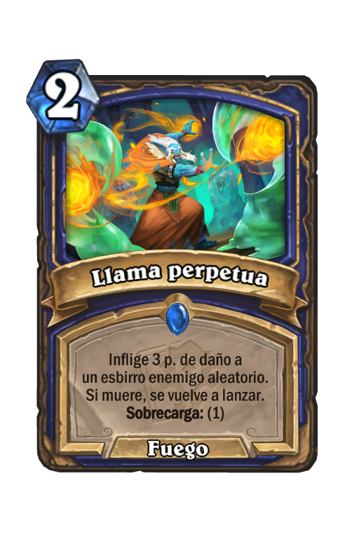 Llama perpetua (Forjados en los Baldíos) - Hearthstone Card - HSReplay.net