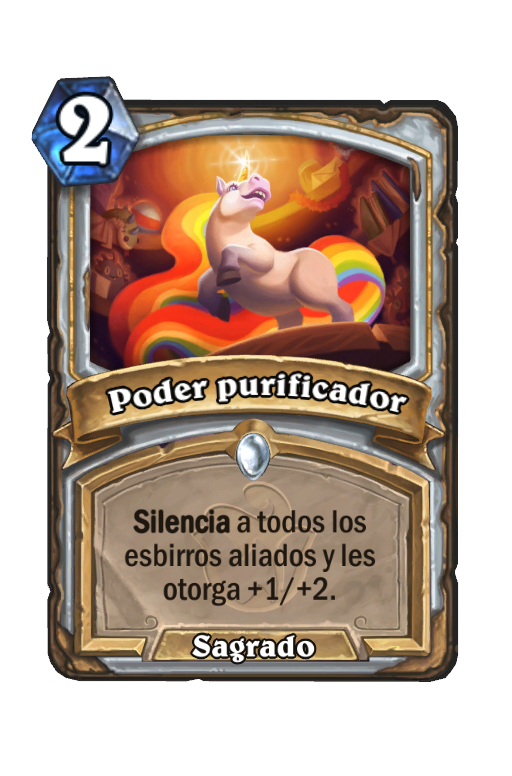 Poder purificador - Carta de Hearthstone - HSReplay.net