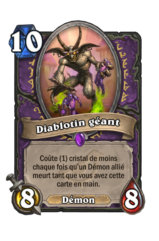 Diablotin géant (L’Éveil des ombres) - Carte Hearthstone - HSReplay.net