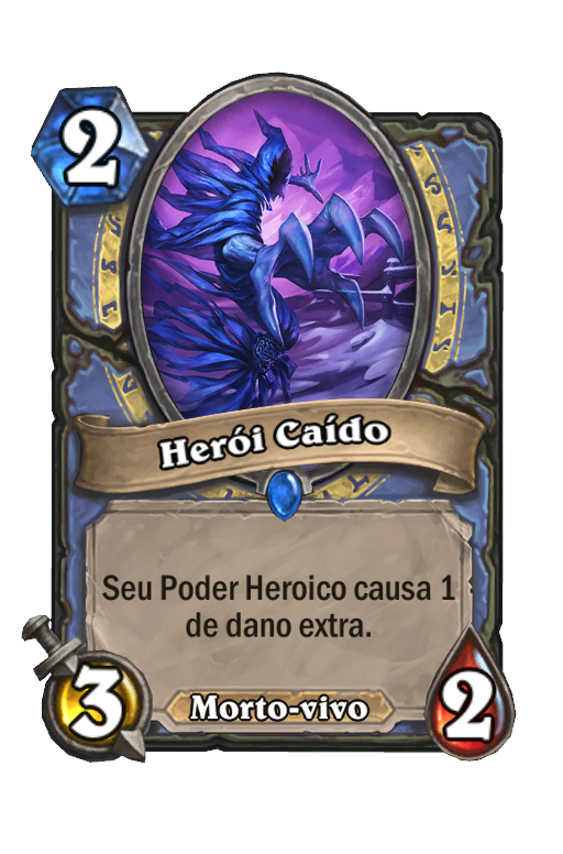 Herói Caído - Hearthstone Card - HSReplay.net