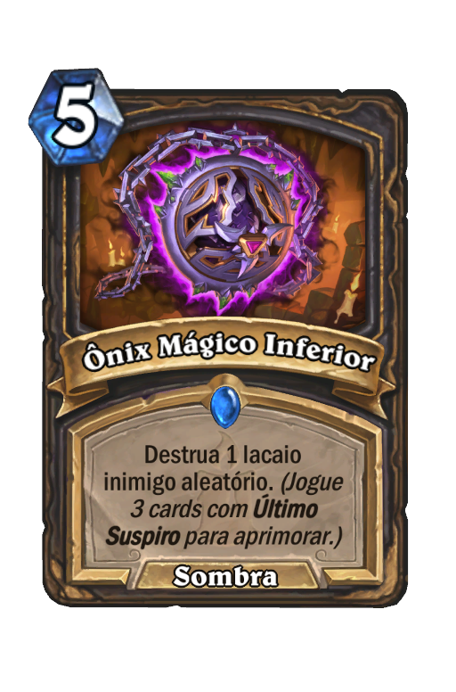 Ônix Mágico Inferior (Kobolds & Catacumbas) - Best Hearthstone Decks ...