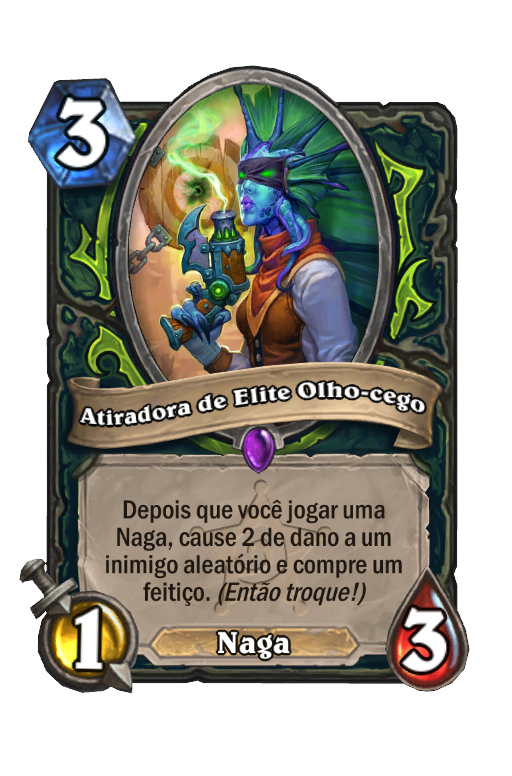 Atiradora de Elite Olho-cego (Confronto Final nos Ermos) - Best Hearthstone Decks - HSReplay.net