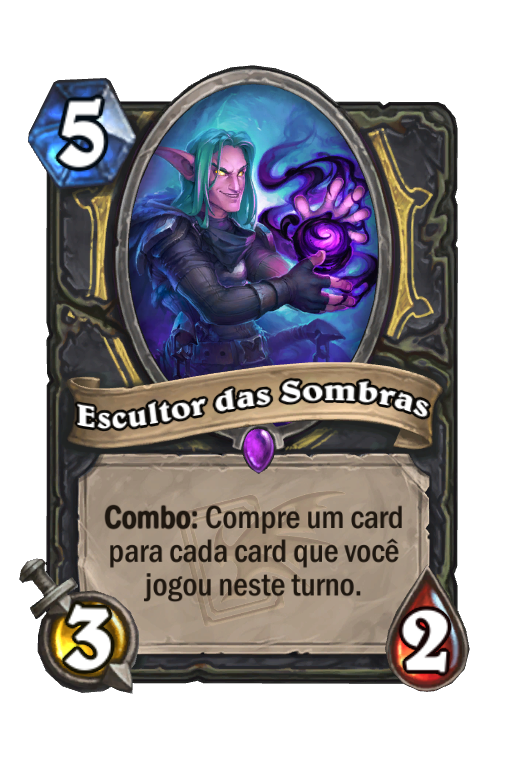 Escultor das Sombras (O Despertar de Galakrond) - Hearthstone Card ...